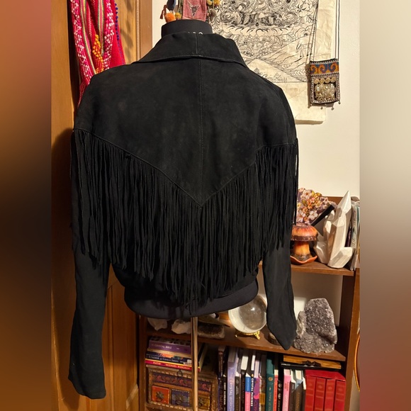 Adler | Jackets & Coats | Vintage Adler Real Genuine Leather Fringe ...